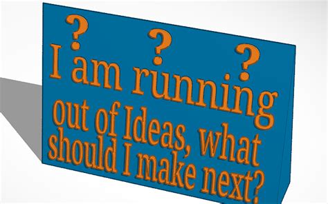 3d Design What Should I Make Tinkercad