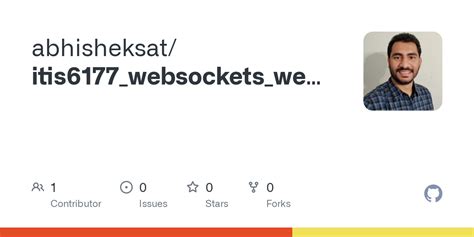github abhisheksat itis6177 websockets webrtc socketio