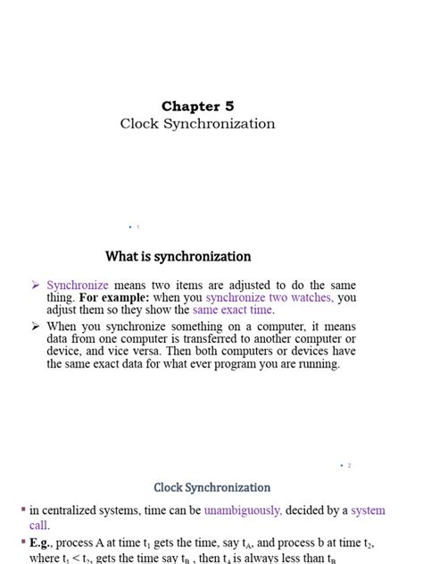 Chapter 5 Synchronization Pdf Computer Engineering Computing