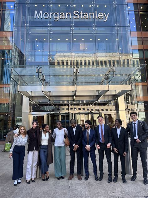 Alhamdulillah Last Week I Had The Privilege To Attend Morgan Stanleys