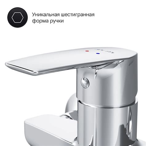 Смеситель для ванны и душа AM.PM Gem F90A90000 длинный излив, хром ...
