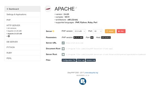 Apache Can T Change PHP Version In EasyPHP Devserver Stack Overflow