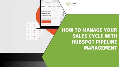 How To Manage Your Sales Cycle With Hubspot Pipeline Management Dm Flows
