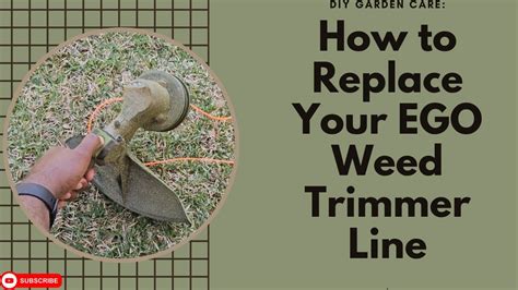 How to Reload String on EGO Trimmer | Easy Tutorial - YouTube