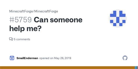 can someone help me · issue 5759 · minecraftforge minecraftforge · github
