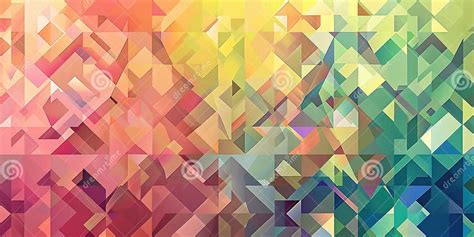 abstract colourful geometry polygon with multiple shade hue and