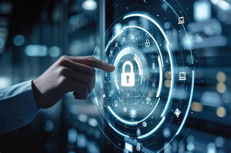 Premium Ai Image Cyber Security Access Control Data Protection