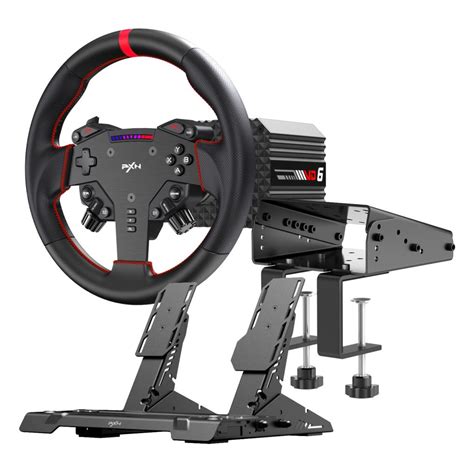 Pxn Vd6 Direct Drive Sim Racing Wheel Pd Hm Dual Pedal Z9 Clamp