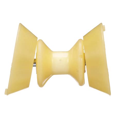 Seachoice Non Marking Tp Yellow Rubber Bow Roller With Bells 12 Id
