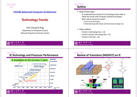 ic technology and computer architecture trends