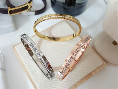 까르띠에 다이아몬드 러브팔찌