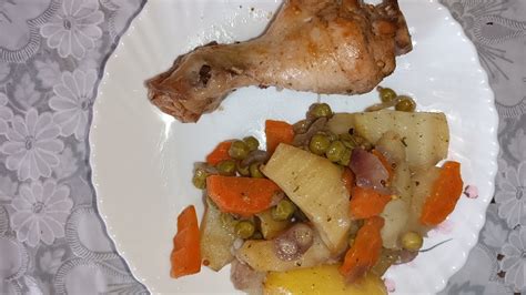 Овощи с курицей в рукаве на обед или ужин ужин овочізкуркоюнавечерю блюданаужин Youtube