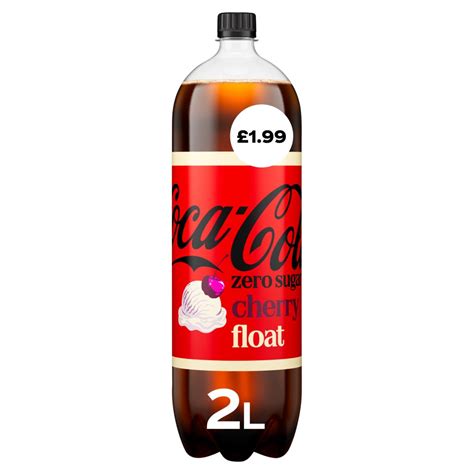 Coca Cola Zero Sugar Cherry Float 2l Bottle Pm £199 Bestway