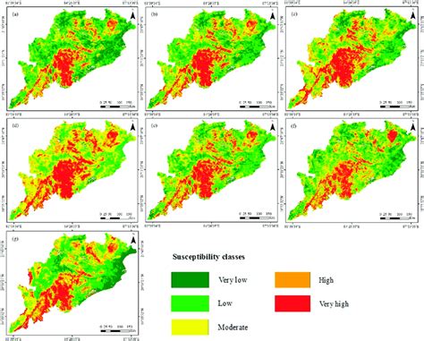 Forest fire susceptibility maps using a FR b CF c NRF d í Download Scientific
