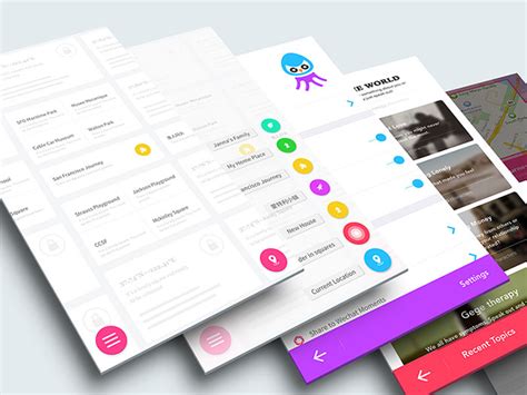 Mobile Menu Design User Interface Examples 33 App Menus Web