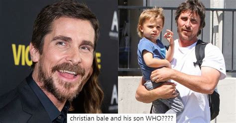 Christian Bale Has A Very Weird Nickname For His Son People Are