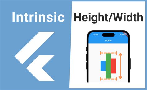 【flutter】intrinsicheightとintrinsicwidthの使い方｜rowの子ウィジェットの高さを揃える