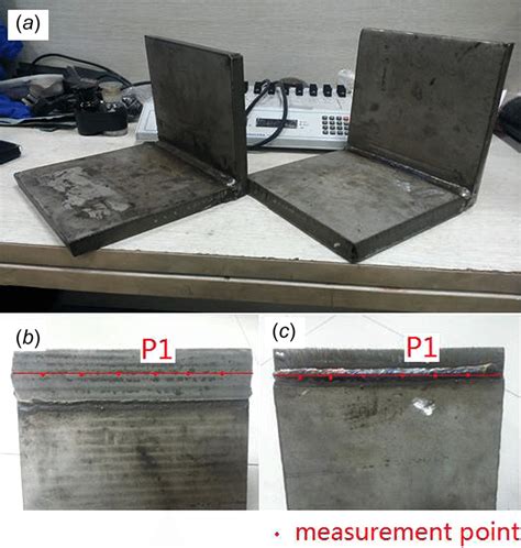 Specimen A Measurement Positions With Owc B And Without Owc C Download Scientific Diagram
