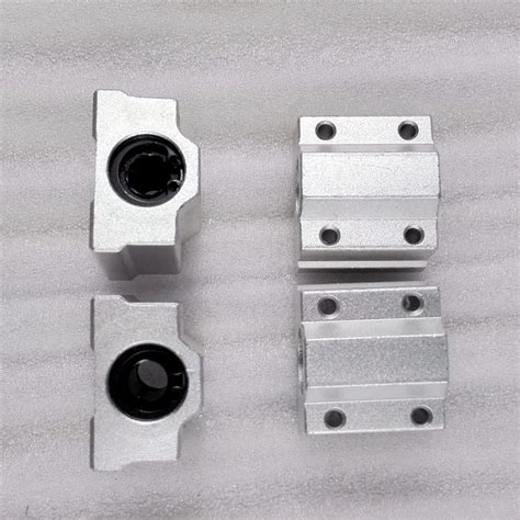 4pcs SCS16UU SC16UU Linear Slide Block 16mm Pillow Block Linear Unit For CNC Parts In Linear