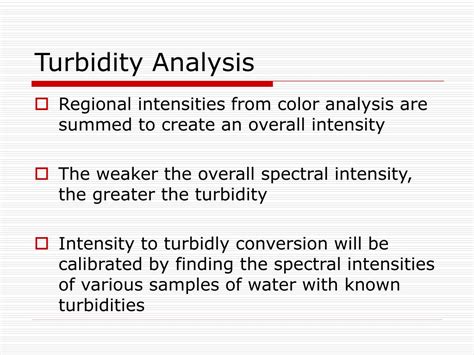 PPT Aquatic Spectrometer Turbidity Meter PowerPoint Presentation ID 4233792