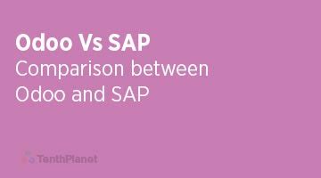 Odoo Vs SAP Comparison Between Odoo And SAP