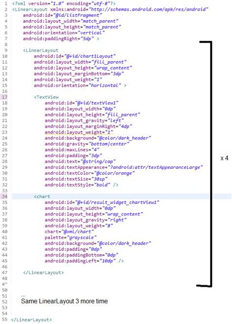 Android View Over Layout And Equal Height Columns Stack Overflow