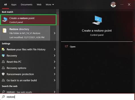 How To Create A System Restore Point In Windows 10 Geeksforgeeks