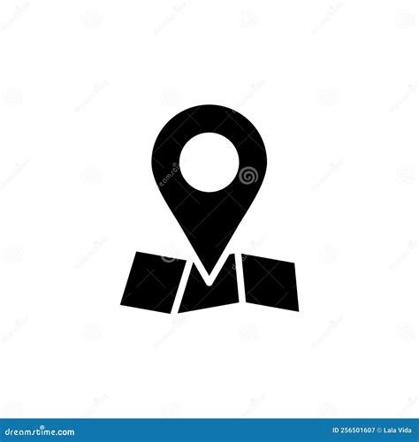 Gps Map Navigation Direction Icon Vector Illustration Logo Template