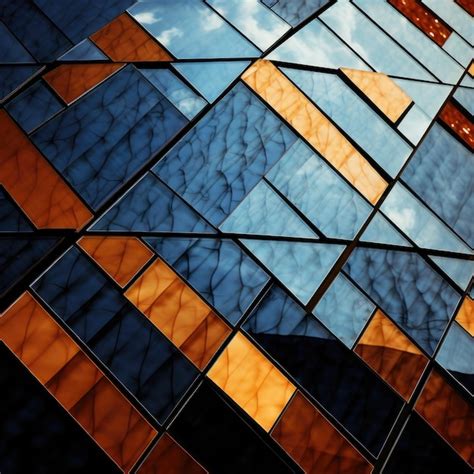 Premium Photo Solar Geometry Unveiling The Geometric Pattern Of Pv Solar Panels