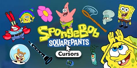 Spongebob Squarepants Cursors Collection Sweezy Custom Cursors