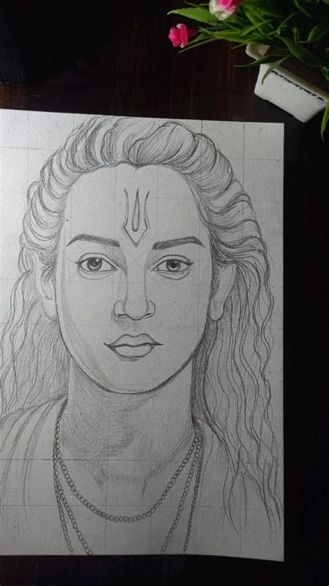 Jai Shree Ram Grid Drawing Boho Art Drawings Book Art Drawings Cool Pencil Drawings