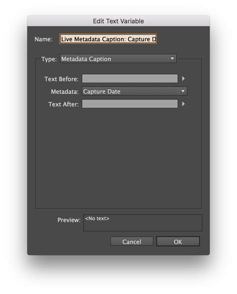 InDesign Date Format In Live Captions Graphic Design Stack Exchange