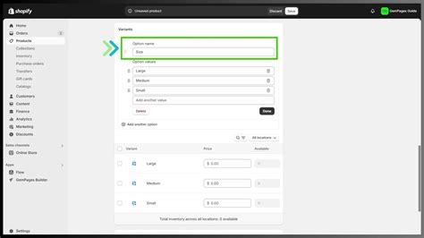 Shopify Variants And Options — Everything You Need To Know Gempages
