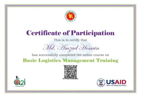 Md Amzad Hossain On Linkedin Just Finished The Course Basic Logistics