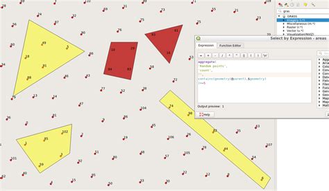 Qgis Select Polygons With 5 Or More Points Geographic Information