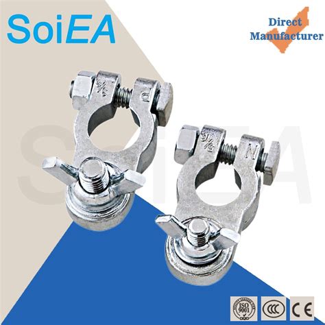 High Current Car Battery Terminal Connector Positive Negative Gender Car Battery Terminals