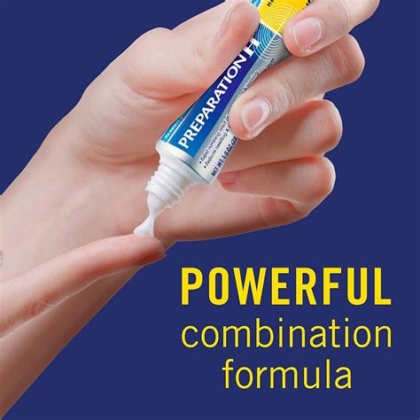 Preparation H Rapid Relief Hemorrhoid Cream With Lidocaine 1 Oz Tube