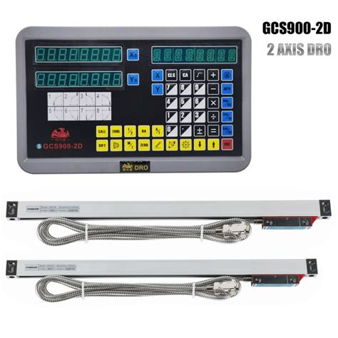 Hxx Gcs900 2d Digital Display 2 Axis Dro Digital Readout And 0 005mm Ttl Optical Enocder Linear