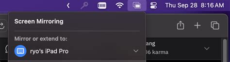 is there a way to create a macos shortcut that toggle on and off screen