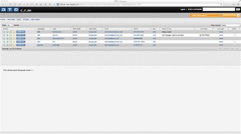 Custom CRM System Written In PHP MySQL And JQuery Behance
