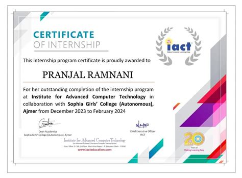 python internship ai iact pranjal ramnani