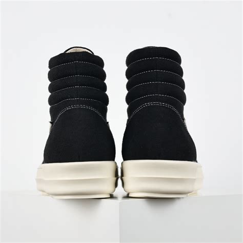 Rick Owens Canvas Vans High Top