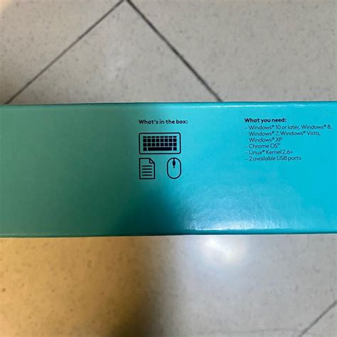 BNIB Logitech Keyboard MK Computers Tech Parts Accessories Computer Keyboard On Carousell