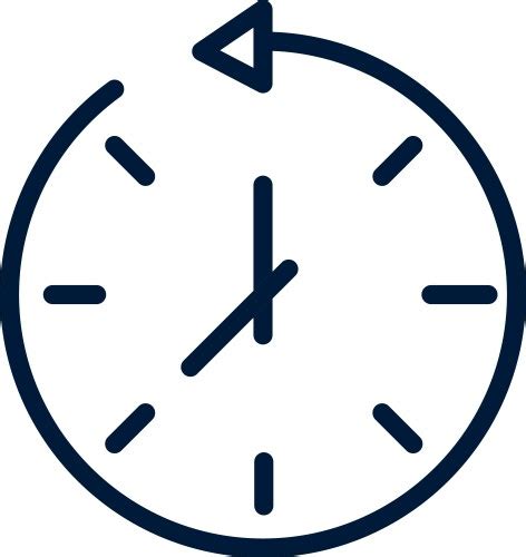 Clock Timer Royalty Free Vector Image Vectorstock