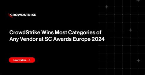 Victoria Anton On Linkedin Crowdstrike Wins Most Categories Of Any Vendor At Sc Awards Europe