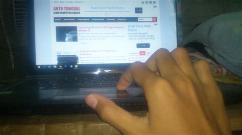 Cara Mengatasi Scroll Touchpad Laptop Yang Error Tidak Berfungsi Anto Tunggal