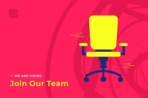 우리는 빈 사무실 의자를 격리된 벡터 개념을 고용하고 있습니다 가구에 대한 스톡 벡터 아트 및 기타 이미지 가구 개념 객실 있음 Istock