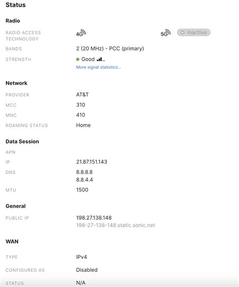 Uplink And Performance Tab Cisco Meraki Documentation