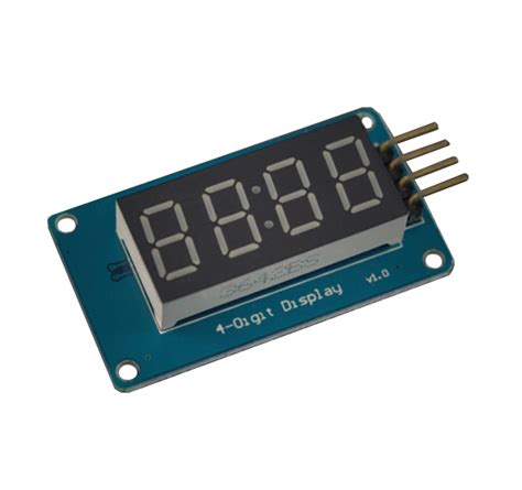 7 Segment Display 4 Digit Display V10 Footprint Layout By Snowboarder Download Free Stl