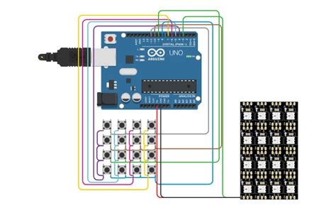 Circuit Design Arduino Tic Tac Toe Game Tinkercad